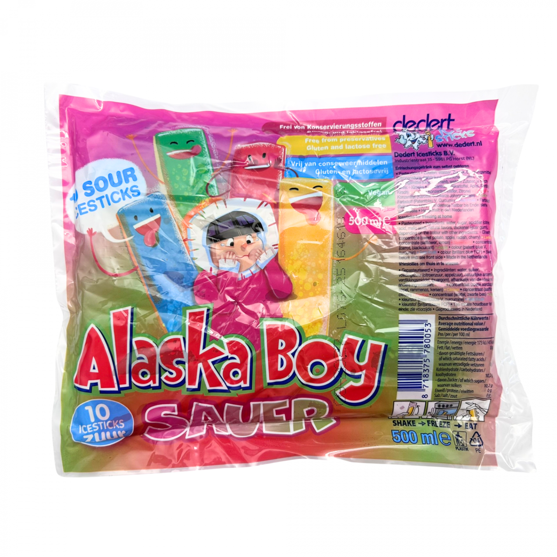 Alaska Boy Wassereis Sauer 500ml | 611124